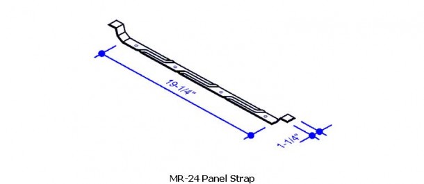 MR-24 Panel Strap - MR-24 Roof System